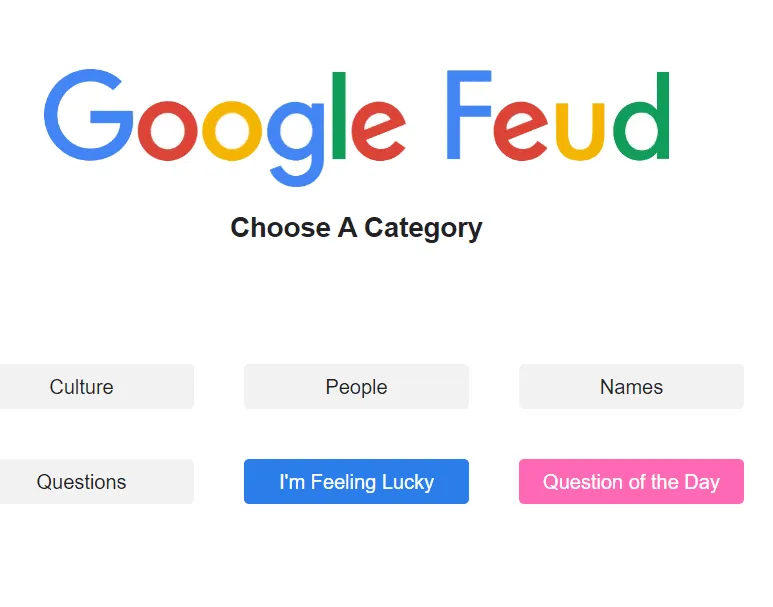 Google Feud - Play Online for Free!